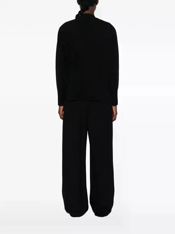 PUROTATTO V-neck Patch-pocket Cardigan