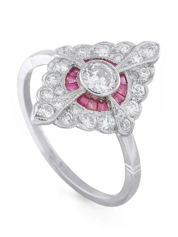 LB EXCLUSIVE Diamond And Ruby Ring
