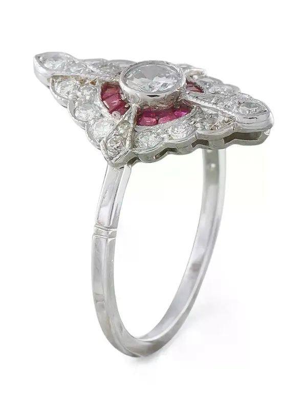 LB EXCLUSIVE Diamond And Ruby Ring