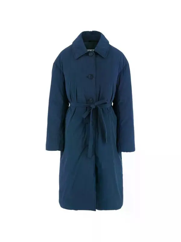 IENKI IENKI Belted Button-down Coat