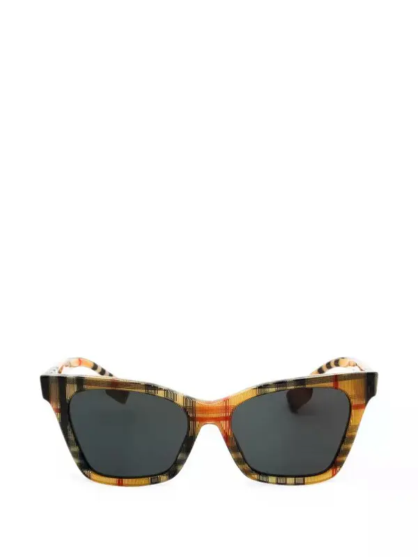 Burberry Check Cat-eye Sunglasses - Neutrals
