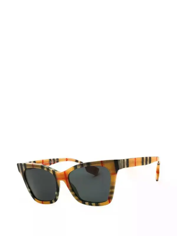 Burberry Check Cat-eye Sunglasses