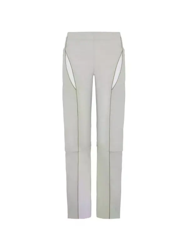 SRVC STUDIO Slash Pocket Track Pants - Neutrals