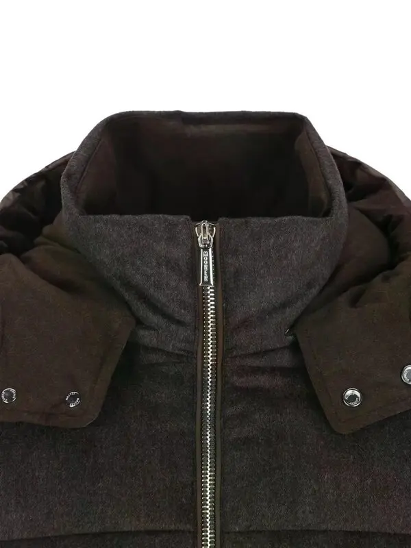 MOORER Hooded Quilted Jacket