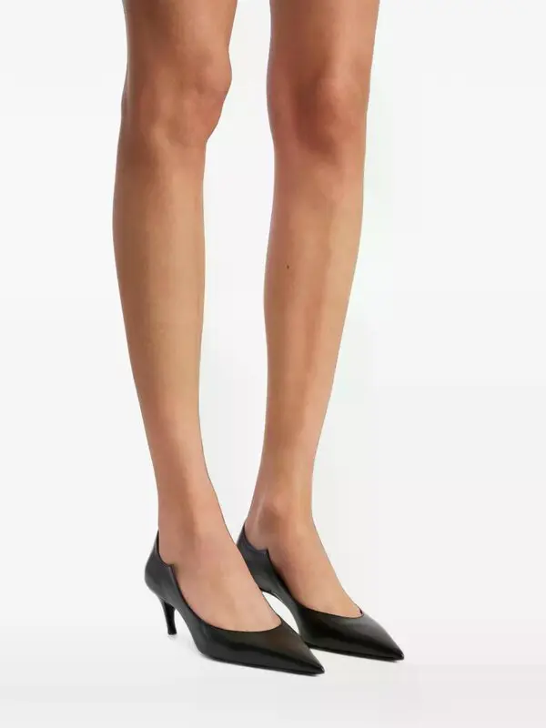 Khaite Valerie Low Pumps - Black
