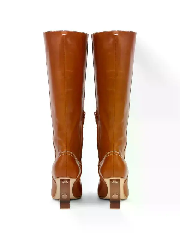 MAISON MARGIELA Plexi Contrast-stitch Wedge Boots