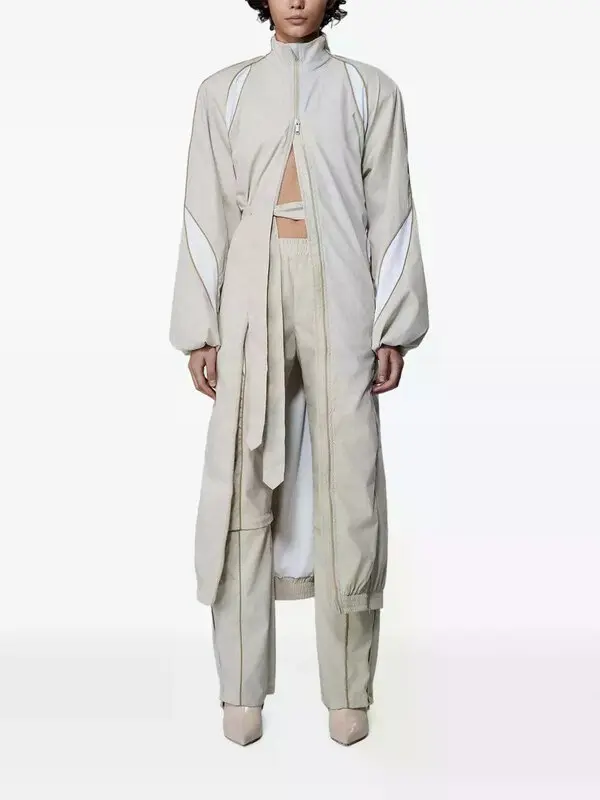 SRVC STUDIO Slash Zip-fastening Coat