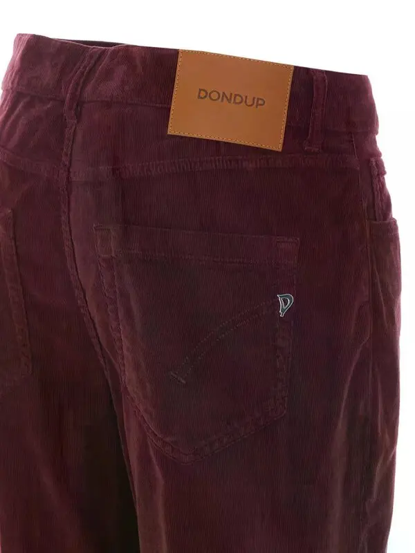 DONDUP Corduroy Button-front Trousers