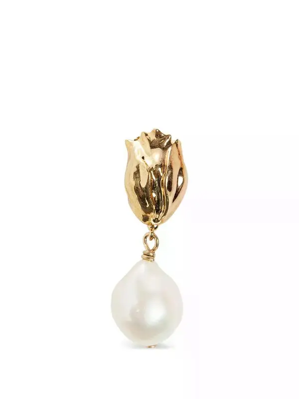 Chloé Tulip Pearl Drop Earrings