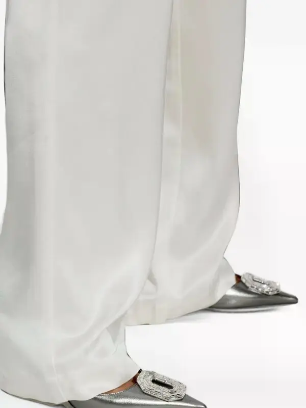 Amina Muaddi Camelia Crystal-embellished Pumps
