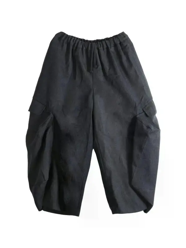 Comme Des Garçons Cropped Cargo Trousers - Grey