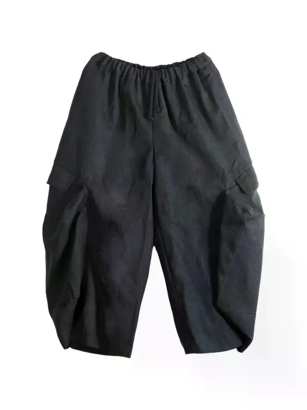 Comme Des Garçons Cropped Cargo Trousers - Grey