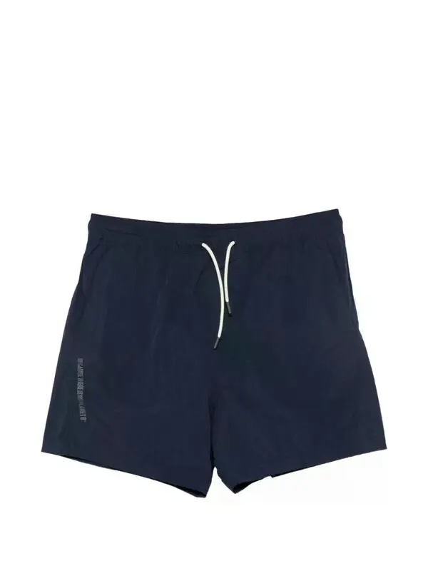 ECOALF Logo Patch Drawstring Swim Shorts