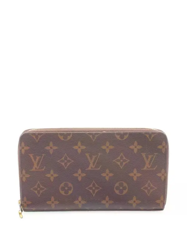 LOUIS VUITTON 2020 Zippy Organizer Monogram Wallet - Brown
