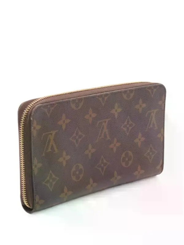 LOUIS VUITTON 2020 Zippy Organizer Monogram Wallet - Brown