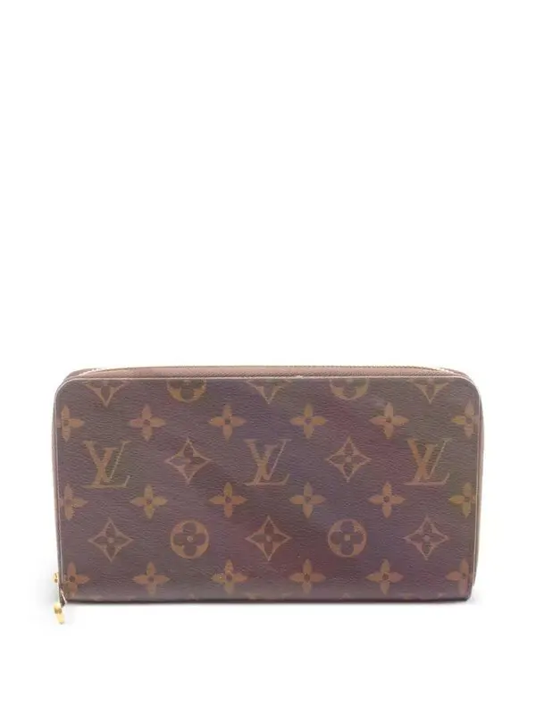 LOUIS VUITTON 2020 Zippy Organizer Monogram Wallet - Brown