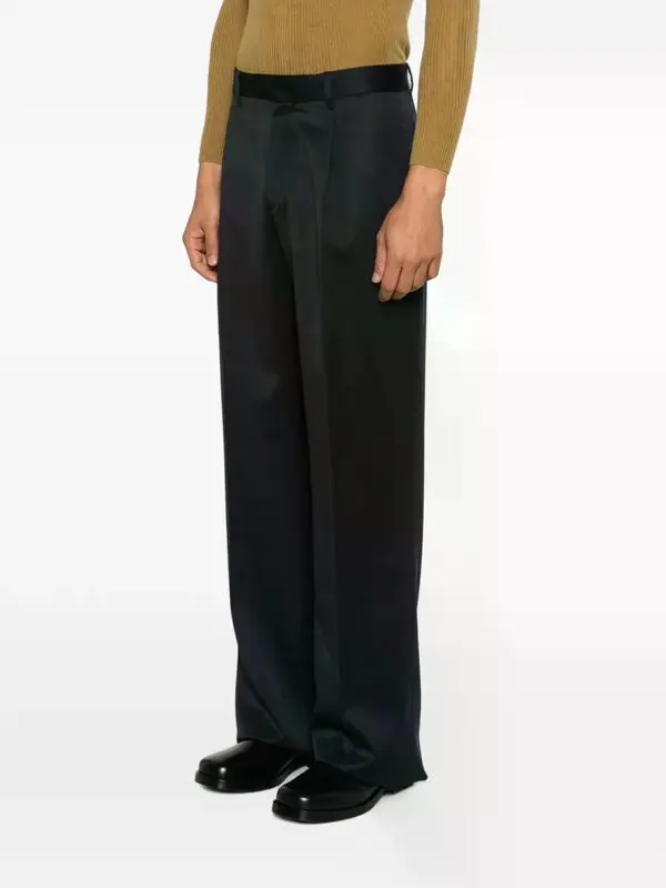 LARDINI Migio Tailored Wool Trousers