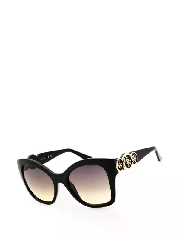 Guess Cat-eye Sunglasses With Logo Plaque
