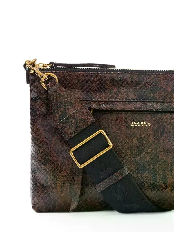 Isabel Marant Étoile Snakeskin-effect Shoulder Bag
