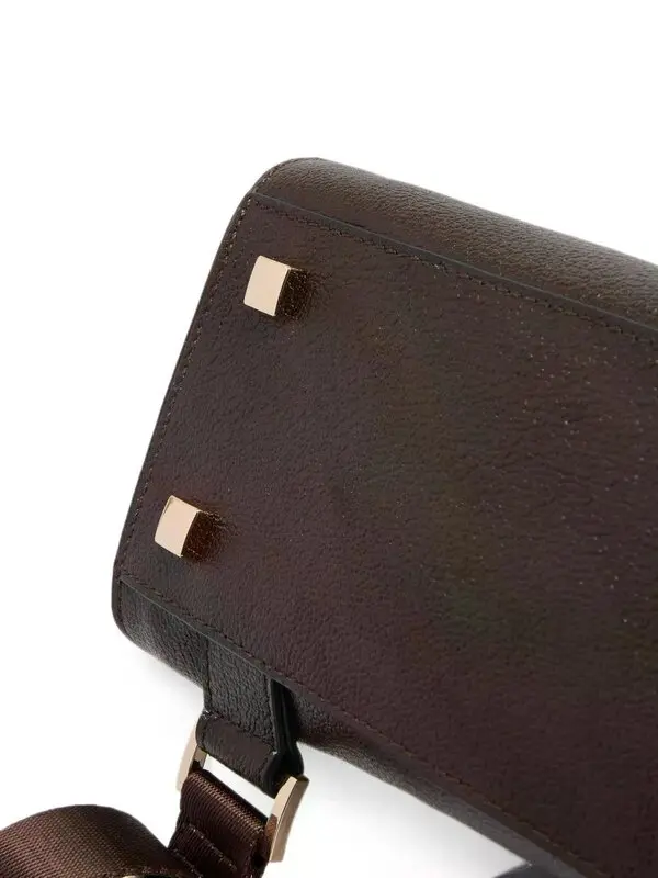 PIQUADRO Patricia Grained Leather Backpack
