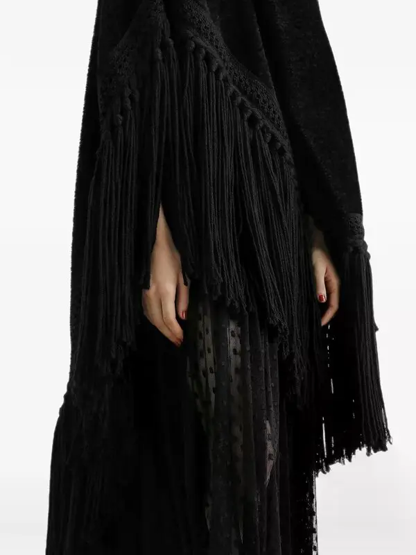 Dolce & Gabbana Fringed-edge Cape
