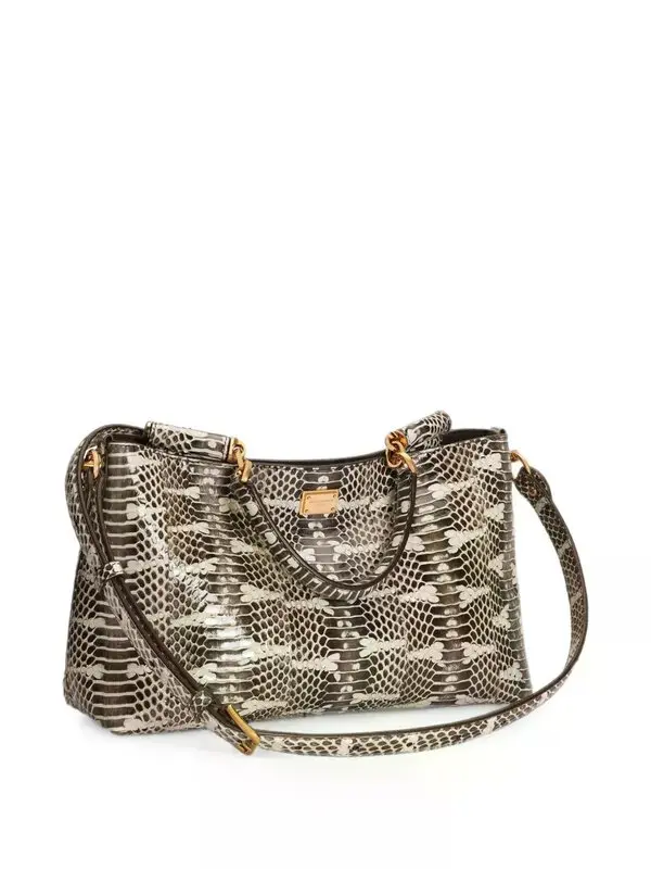 Dolce & Gabbana Medium Vittoria Shoulder And Crossbody Bag In Elaphe