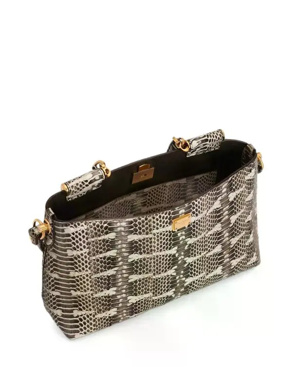 Dolce & Gabbana Medium Vittoria Shoulder And Crossbody Bag In Elaphe