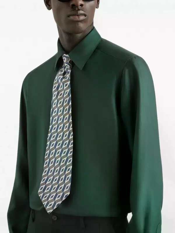 Dolce & Gabbana Martini Silk Twill Shirt