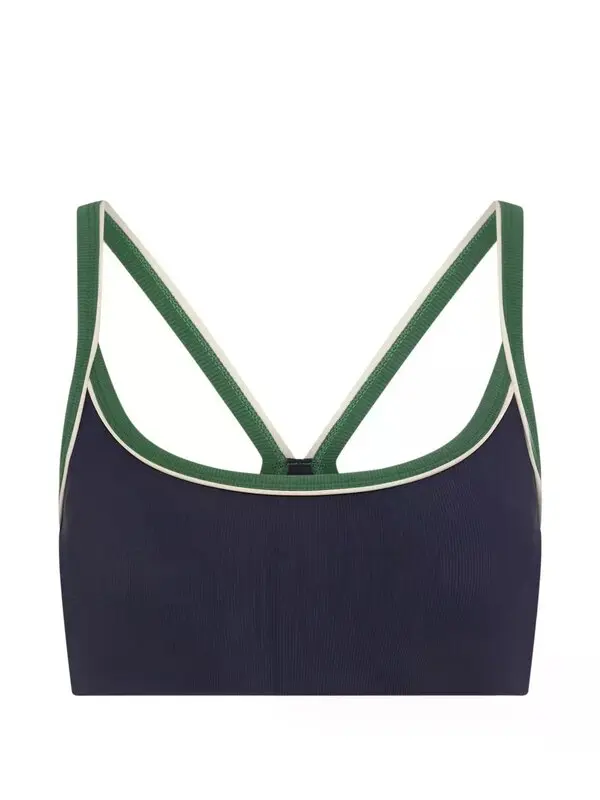 The Upside Rhythm Faye Racerback Sports Bra - Blue