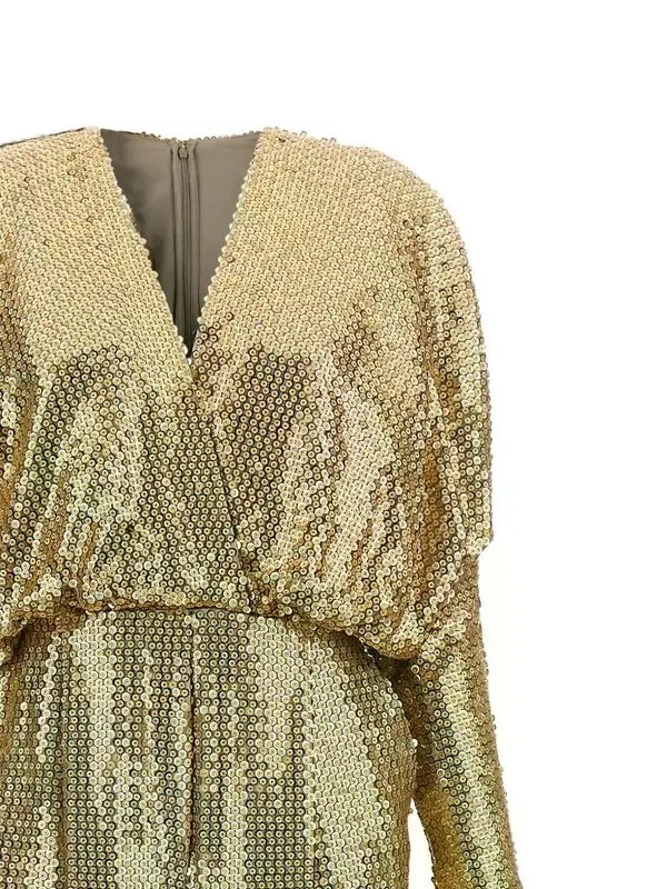 Elie Saab Sequin-embellished Wide-leg Jumpsuit