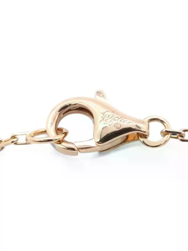 Cartier 2010s Double C Diamond Necklace