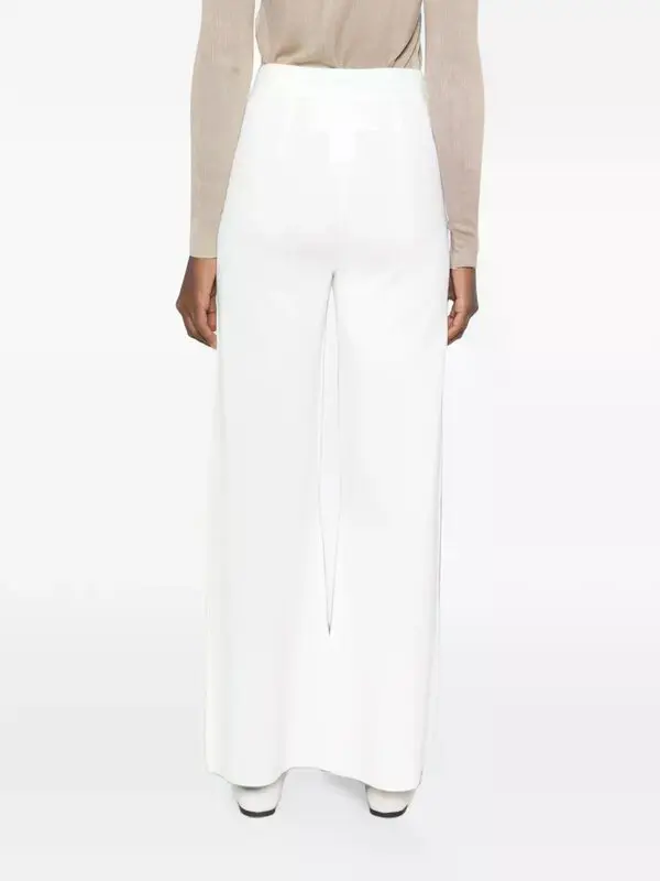 Max Mara High-waisted Wide-leg Track Pants