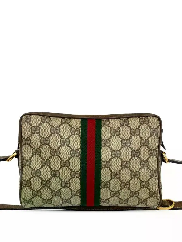 Gucci 1980-1990 Gg Supreme Web Crossbody Bag