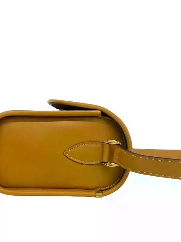 Gucci 1980-1990 Coated Canvas Crossbody Bag