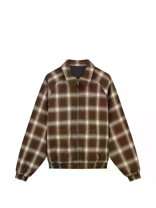 ARTE ANTWERP Reversible Check-pattern Jacket