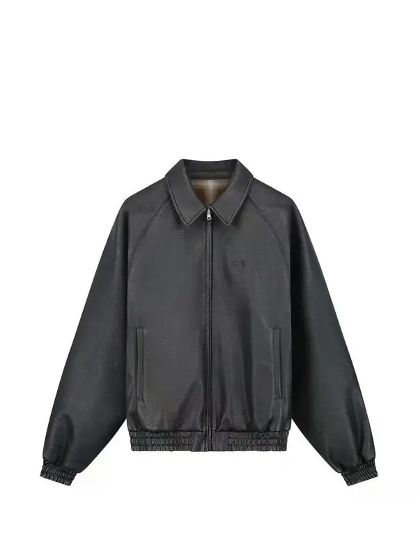 ARTE ANTWERP Reversible Check-pattern Jacket - Black