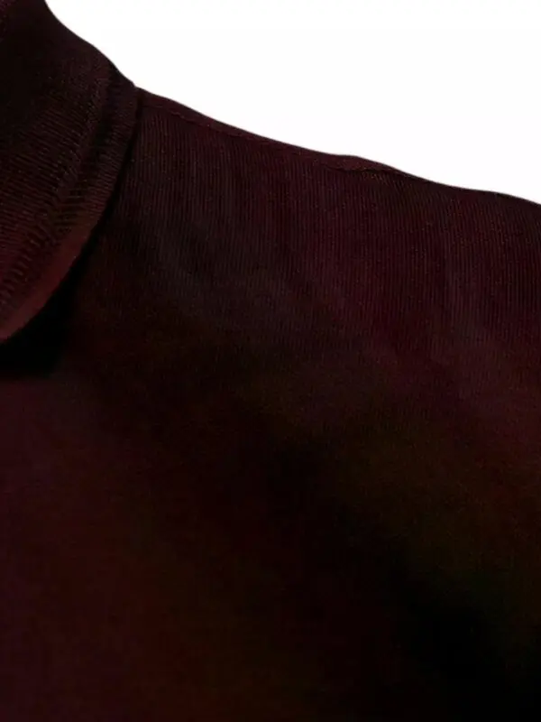 Dolce & Gabbana Leather-patch Cotton-piqué Polo Shirt
