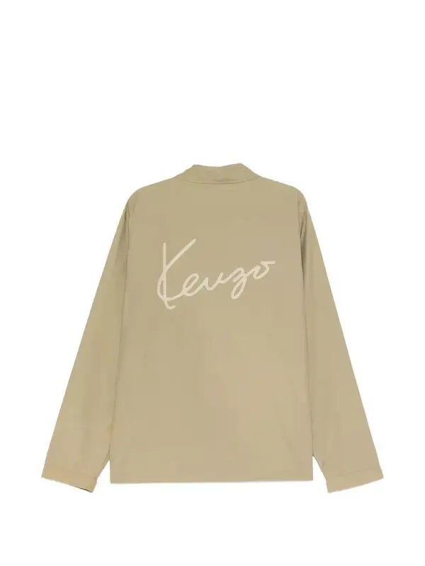 Kenzo Logo Embroidered Jacket