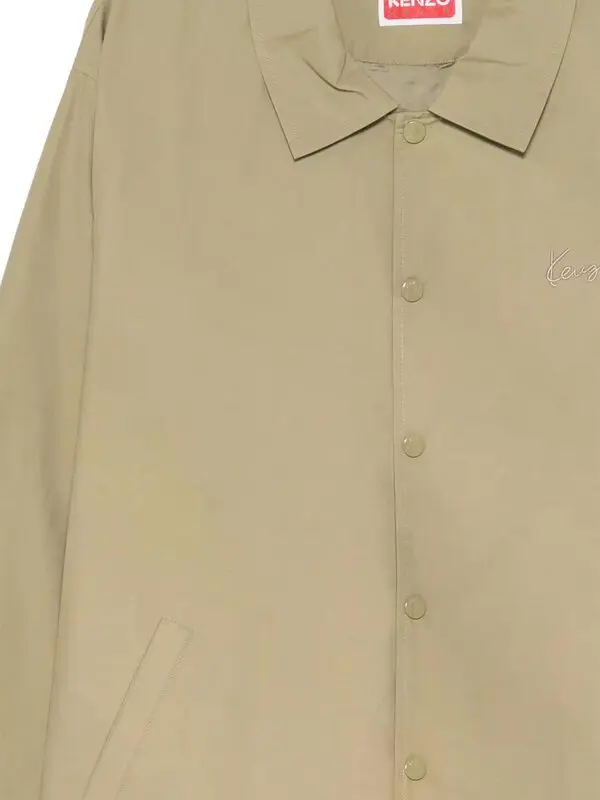 Kenzo Logo Embroidered Jacket