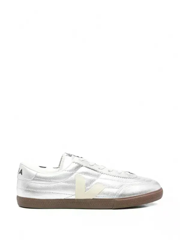 VEJA Metallic Leather Sneakers
