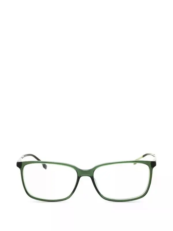 BOSS Rectangle Frame Eyeglasses