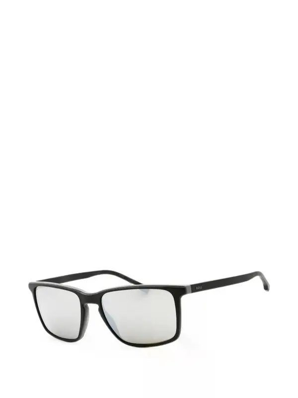 BOSS Rectangle-frame Mirrored Sunglasses