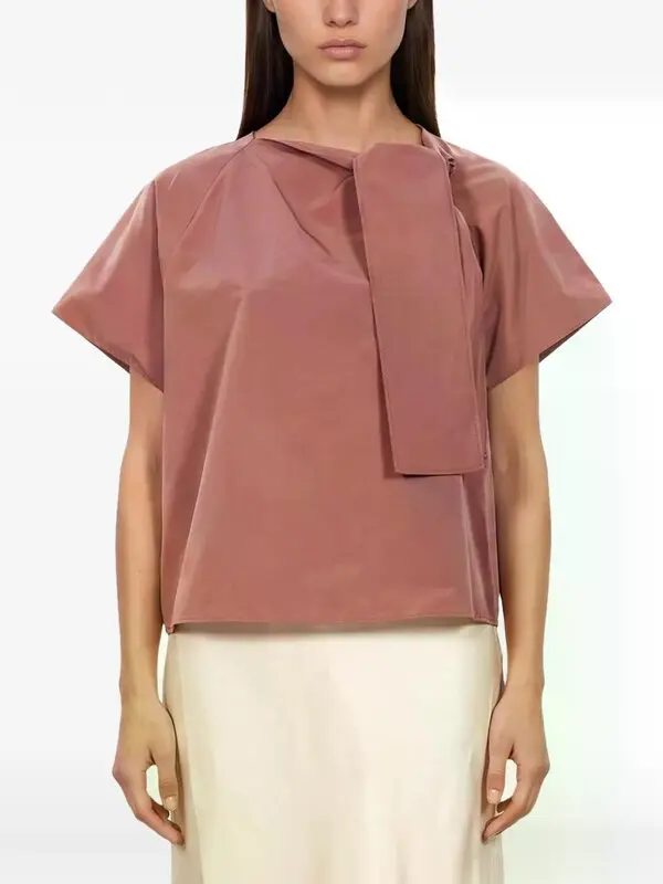 Max Mara Bow-detail Raglan-sleeve Blouse