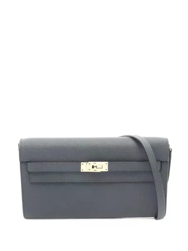 Hermès Kelly Long To Go Shoulder Bag - Grey
