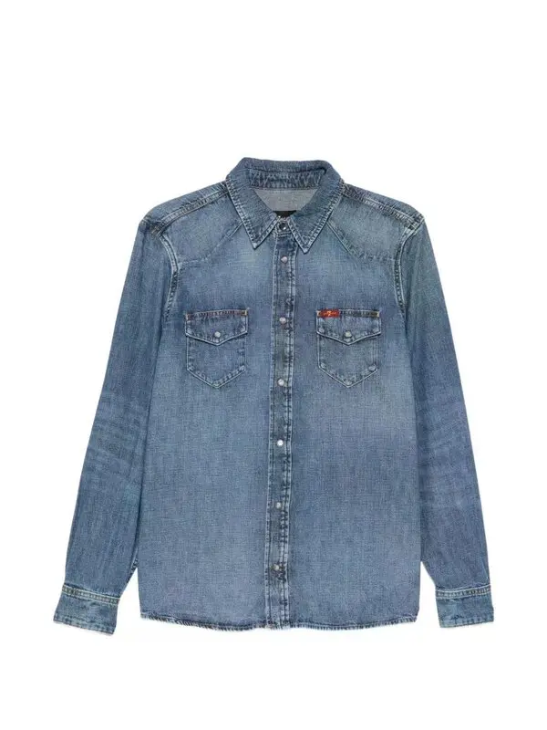 7 For All Mankind Western Denim Shirt