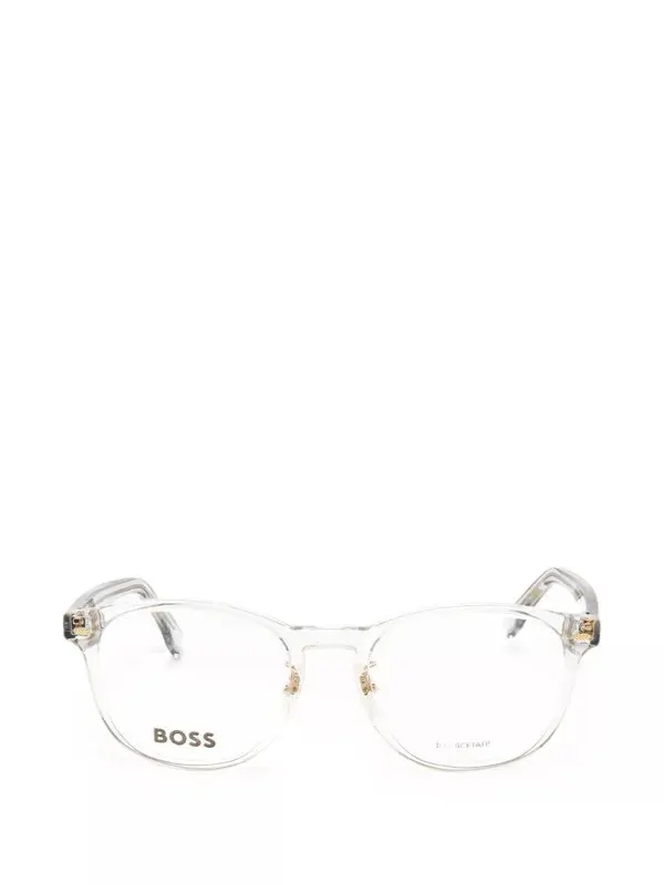 BOSS Round Frame Eyeglasses