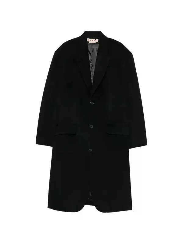 Marni Single-breasted Notched-lapels Coat