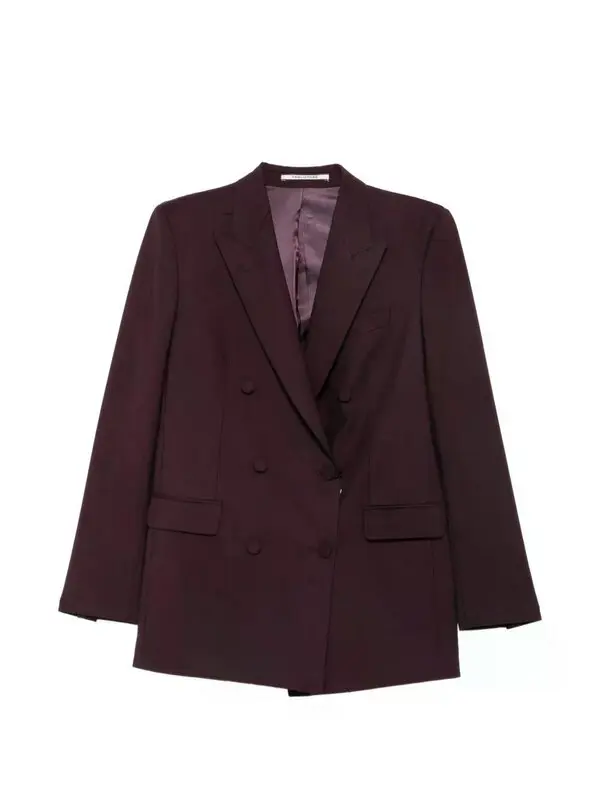 Tagliatore Jasmine Double-breasted Peak-lapels Suit