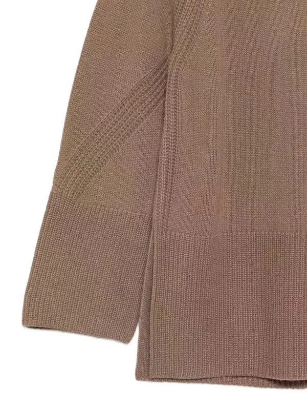 JOSEPH Loftus Roll-neck Side-slit Sweater