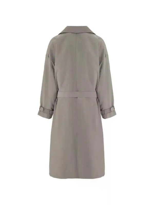 Giorgio Armani Double-breasted Belted Coat